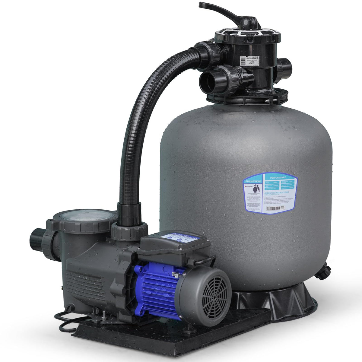 HEX075 75,000 BTU Heat Pump For 21,000 Gallons Pools 220V — Aquastrong
