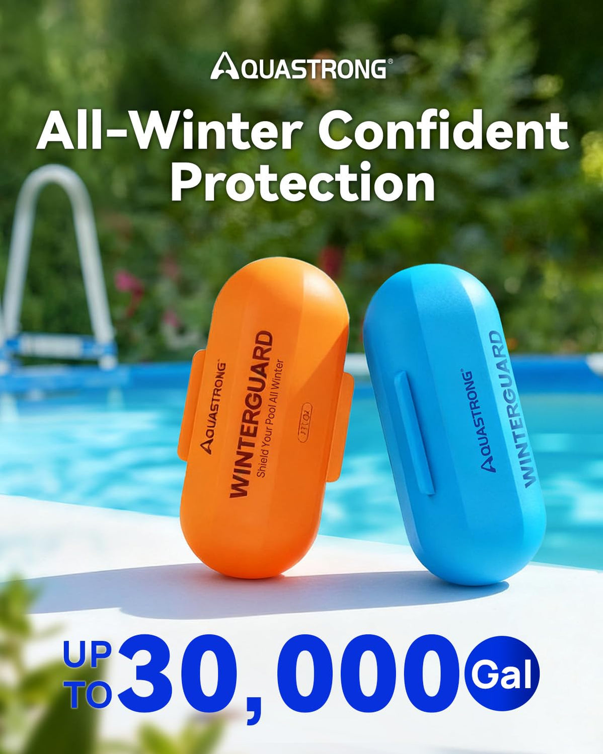 Winter Pool Closing Kit - 3 in 1 Winterizing Care for 30,000 Gallons A ...