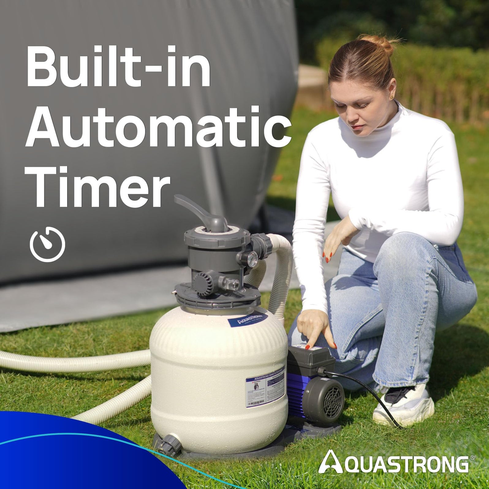 Sand Filter Pumps 115V, 1/2 HP to 3 HP, 12in to 20in, Max 8917GPH for ...