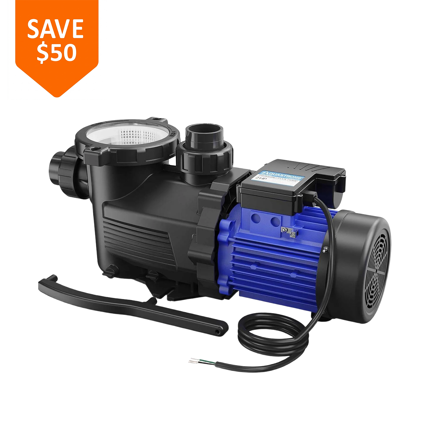 HEX075 75,000 BTU Heat Pump For 21,000 Gallons Pools 220V — AQUASTRONG